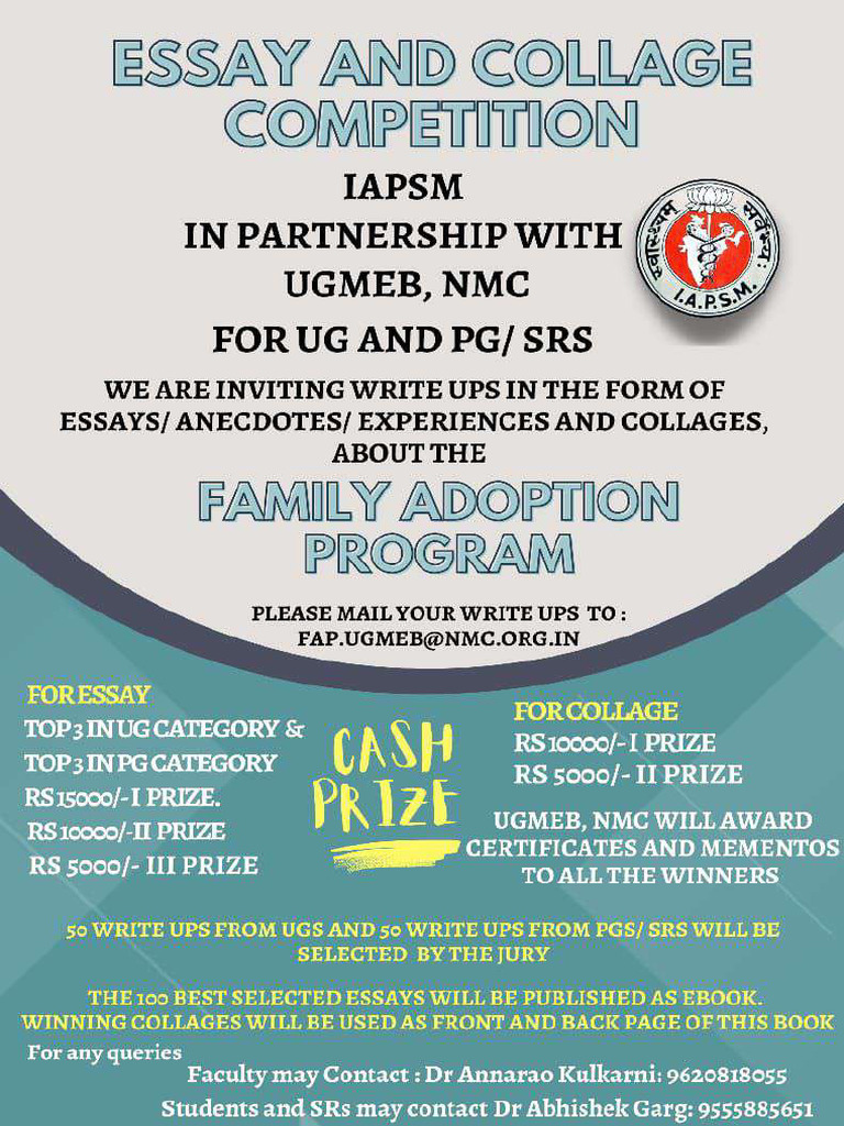 FAP Write-Ups - UGMEB - IAPSM | PDF | Health Care | Experience