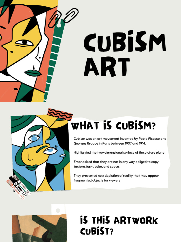 Overview of Cubism and Futurism Art | PDF | Cubism | Paintings