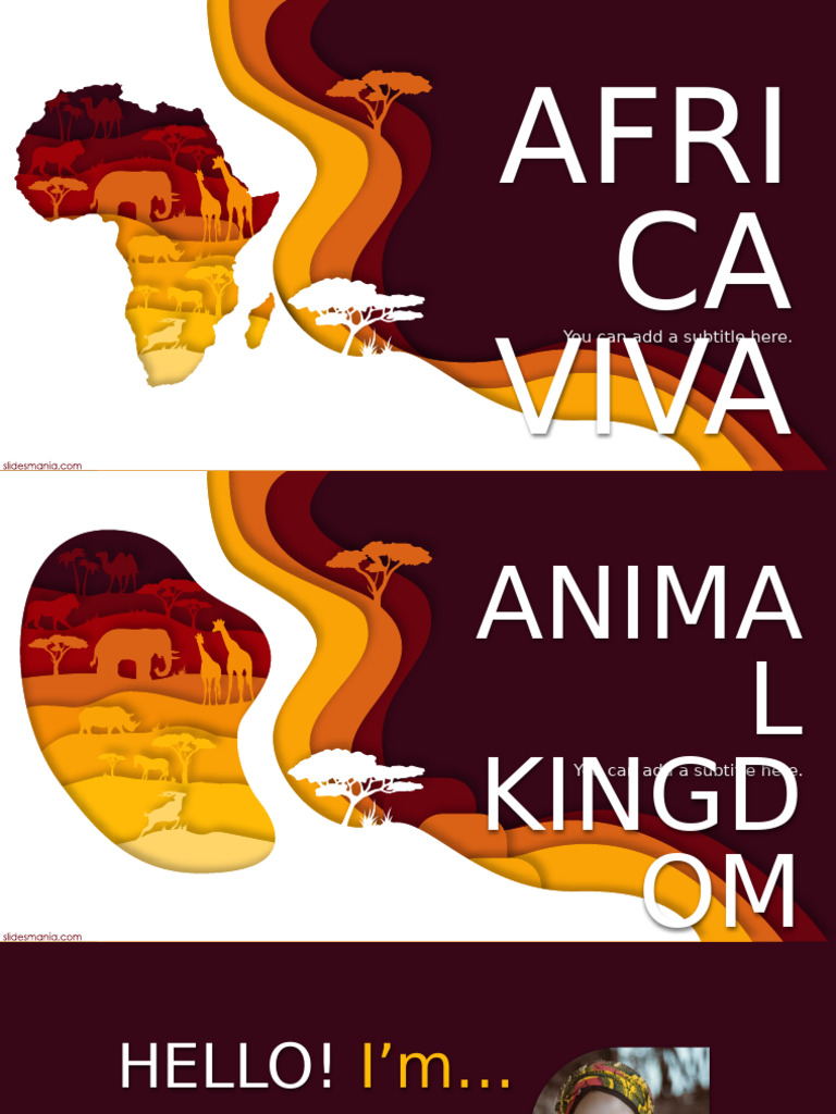 Africa Viva SlidesMania | PDF