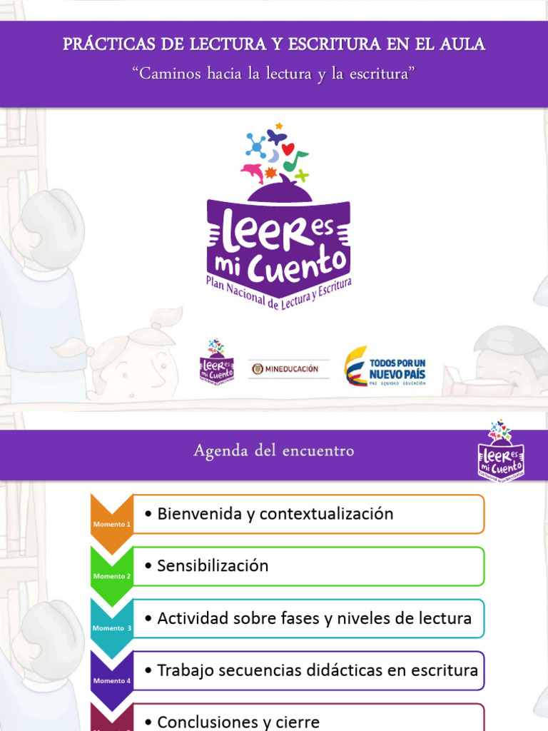 Apresentação - PRÁCTICAS DE LECTURA Y ESCRITURA EN EL AULA | PDF ...