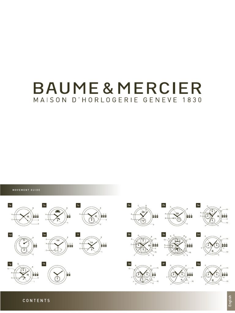 Baume Et Mercier User Guide Automatic - Watches EN | PDF