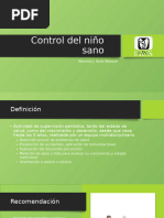 GPC Control Del Niño Sano | PDF | Especialidades Medicas | Salud pública