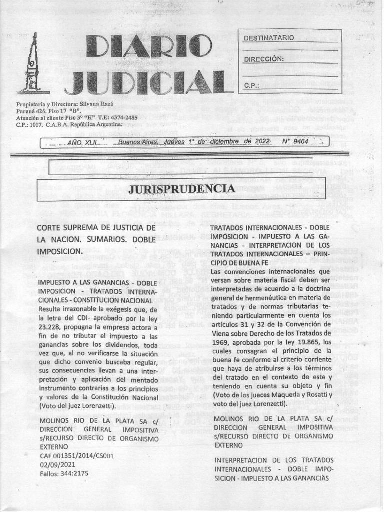 Diario 1 de Diciembre 2022 Comp Red | PDF