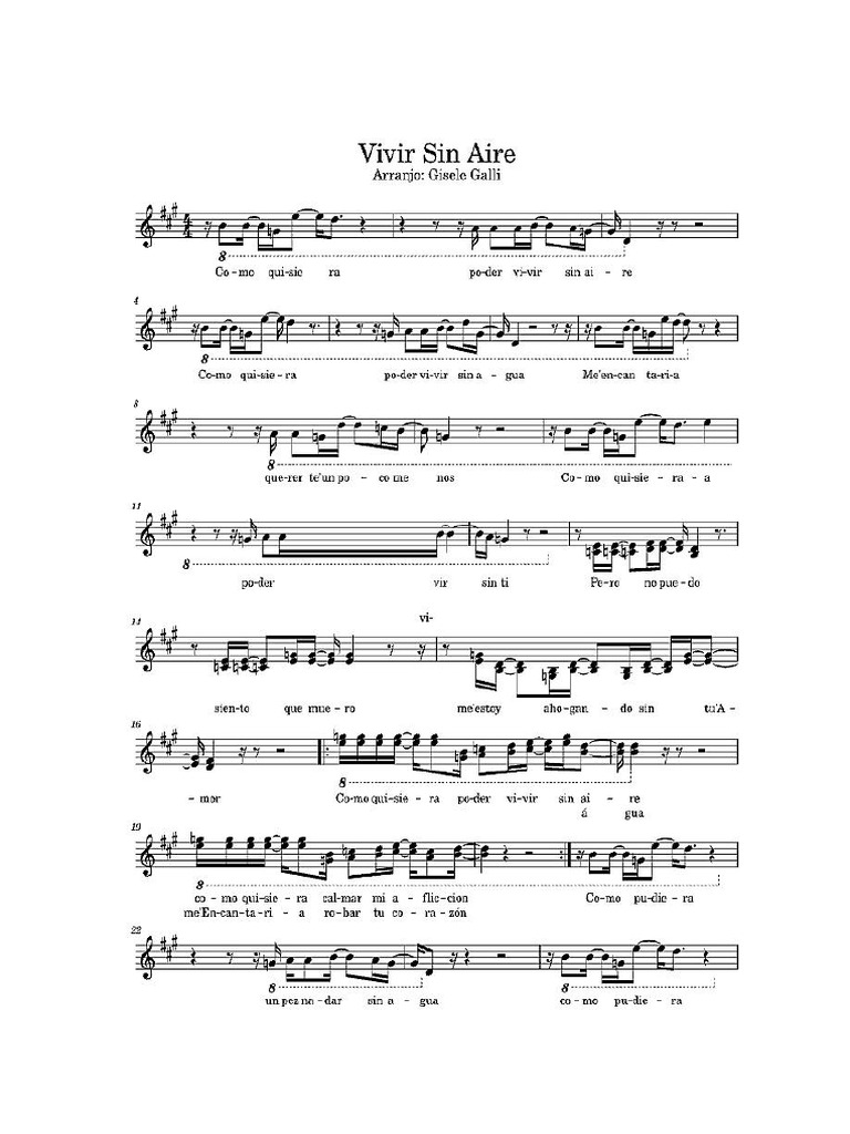 Vivir Sin Aire | PDF