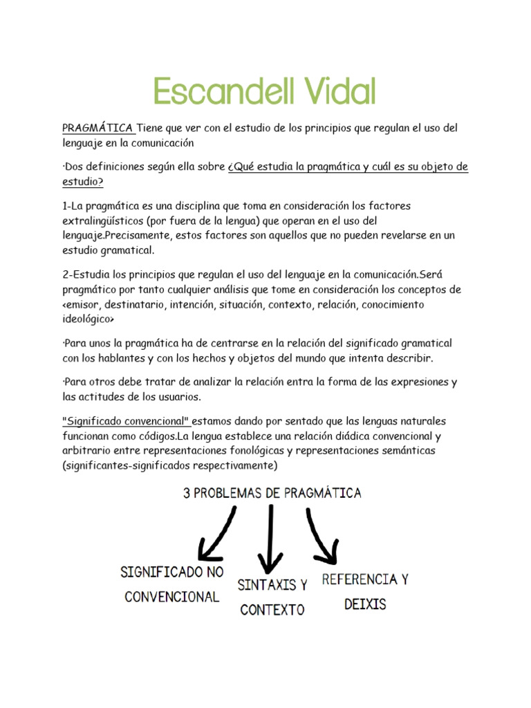 Escandell Vidal - 240702 - 181713 | PDF | Comunicación | Sintaxis