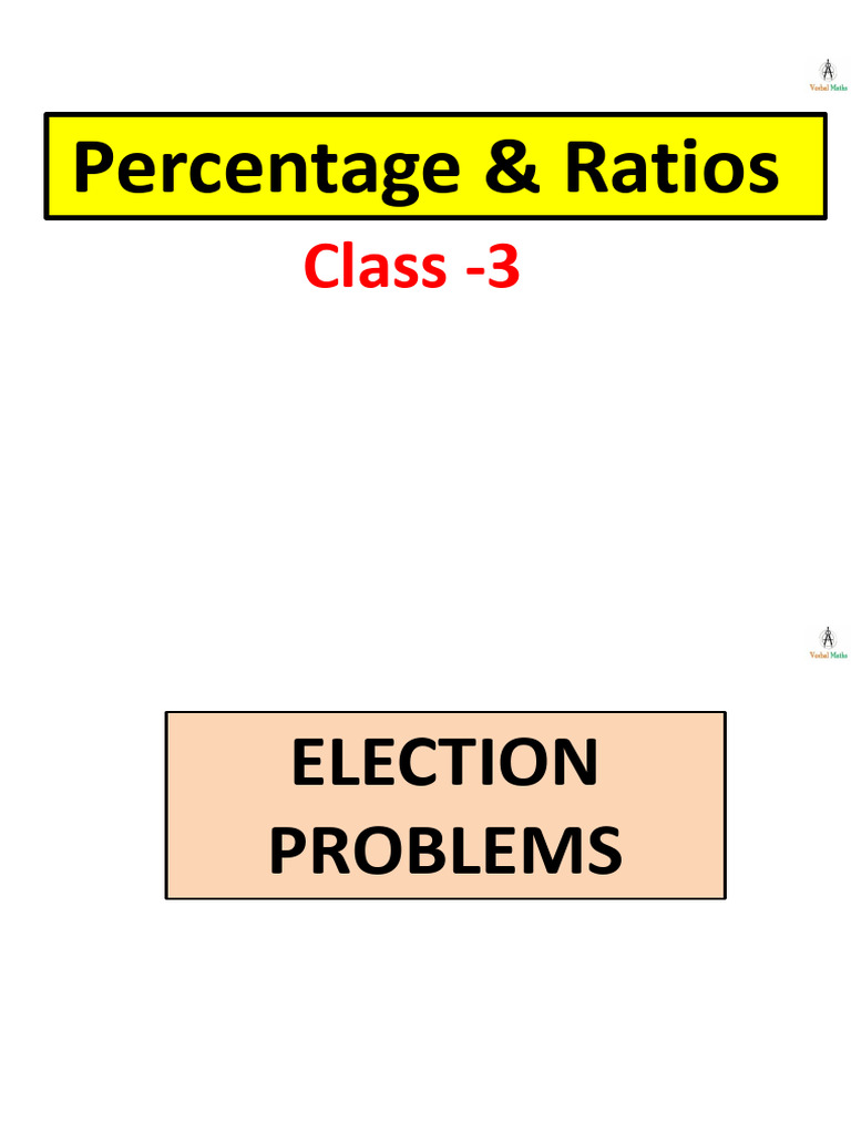 Percentage Ratios 3 Q | PDF