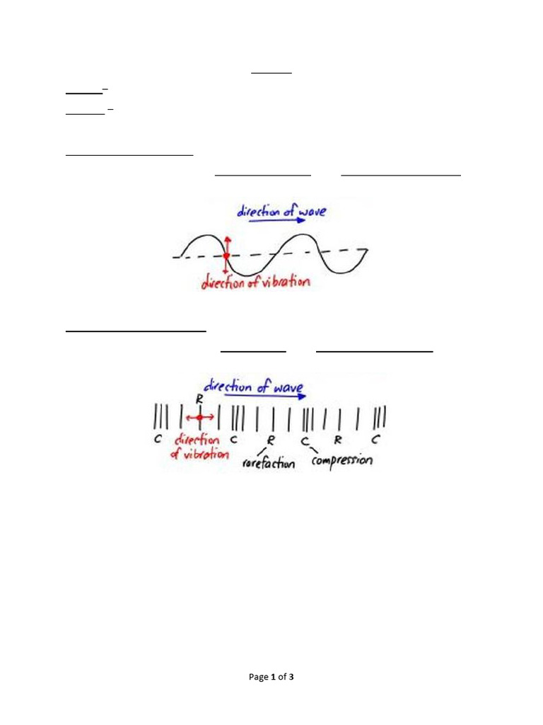 General Wave Properties 2024-1 | PDF | Waves | Frequency