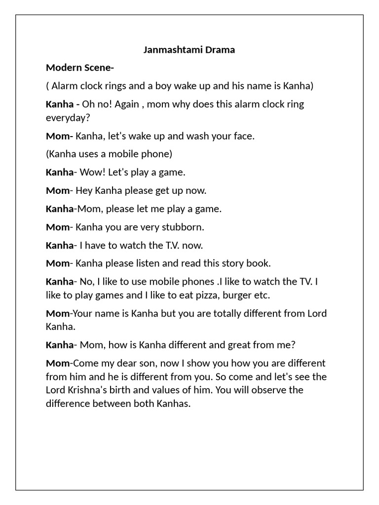 Janmashtami Announcement | PDF | Krishna | Hinduism