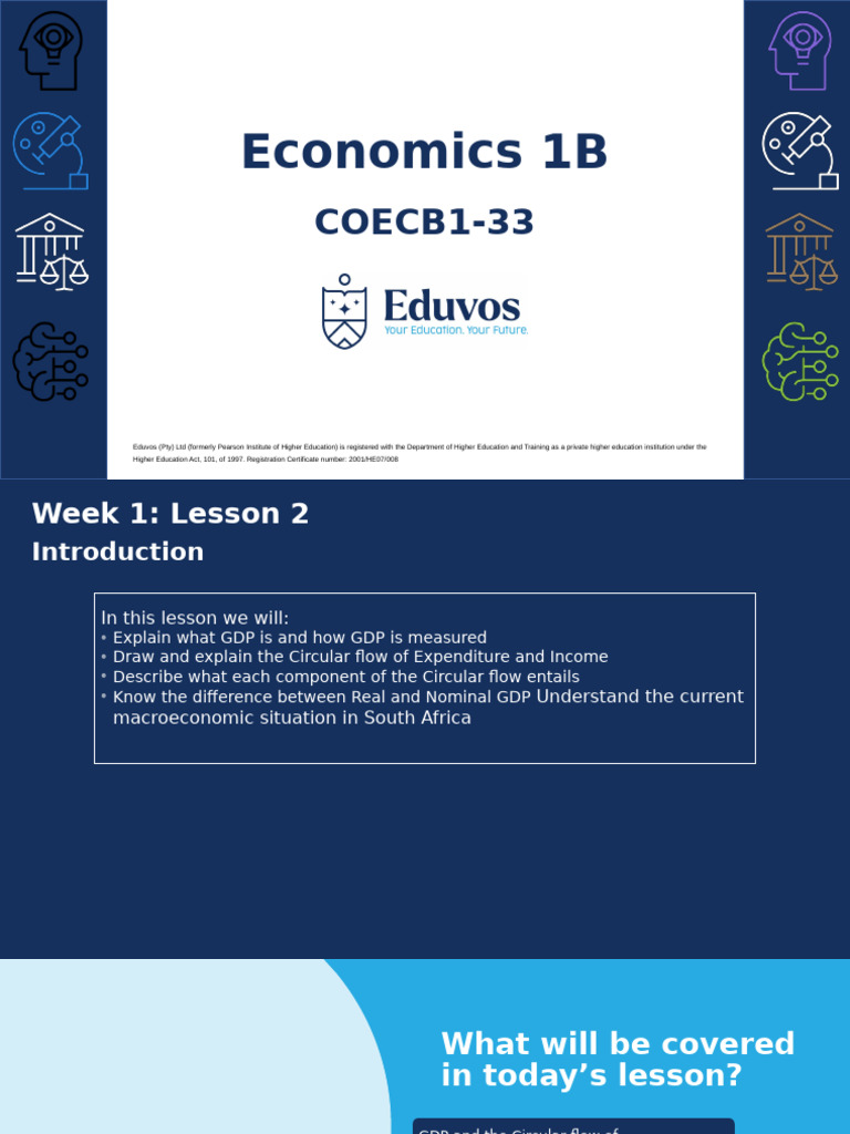 Economics 1B: GDP & Circular Flow | PDF | Gross Domestic Product | Income