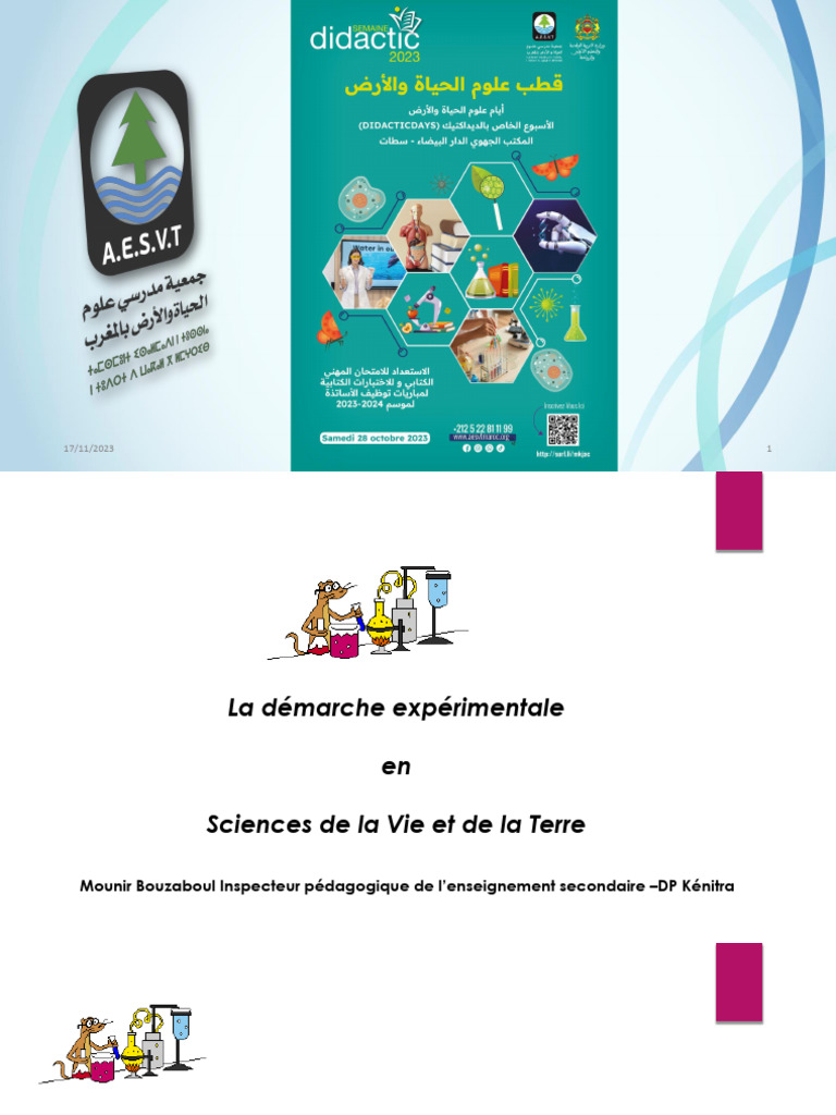 Démarche expérimentale en SVT : enjeux et méthodes | PDF | Méthode ...