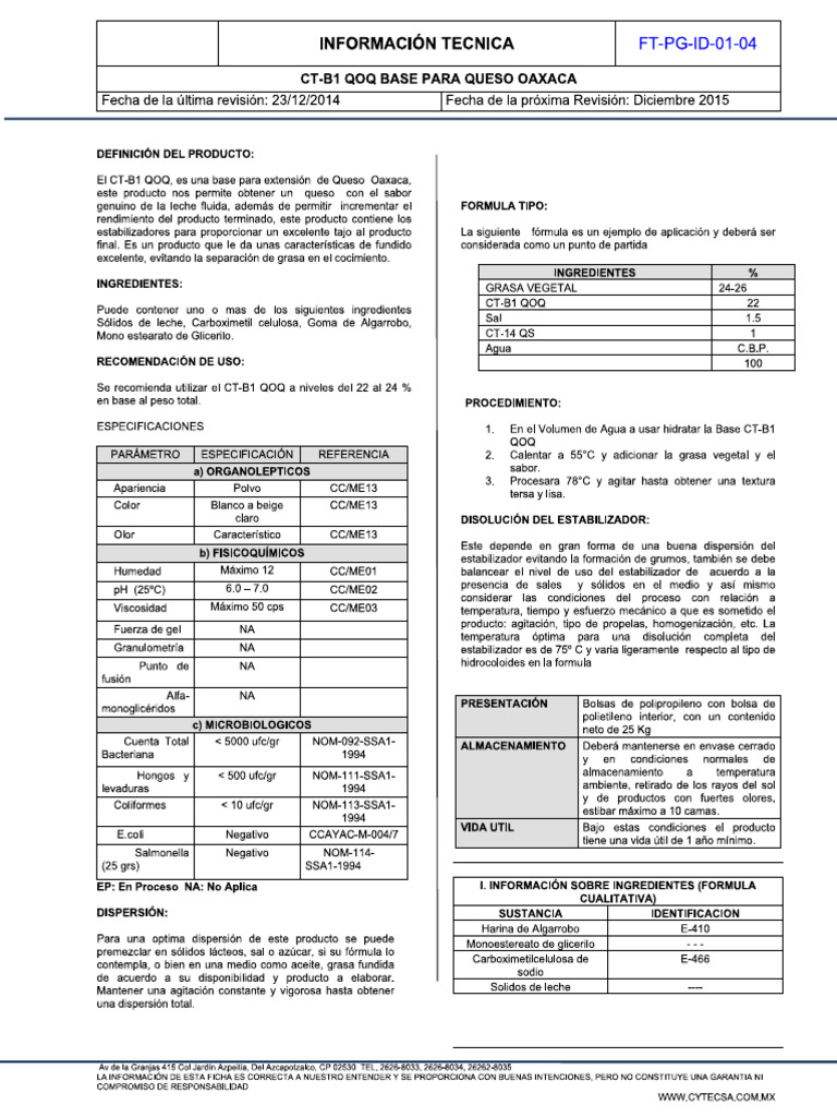 Base Oaxaca | PDF