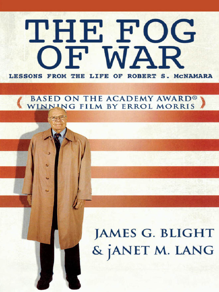 BLIGHT, James LANG, Janet - The Fog of War, Lessons From Robert ...