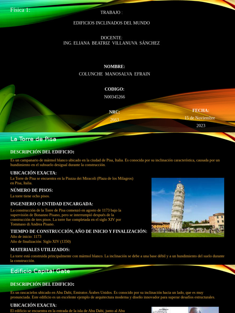 Edificio S | PDF | Torre | edificio