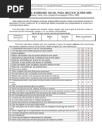 Teste: SRQ 20 - Self Report Questionnaire | PDF
