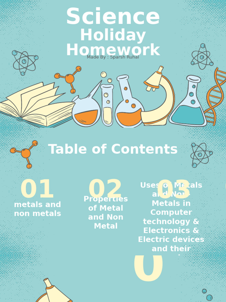 Sparsh Science Hhw | PDF | Metals | Copper