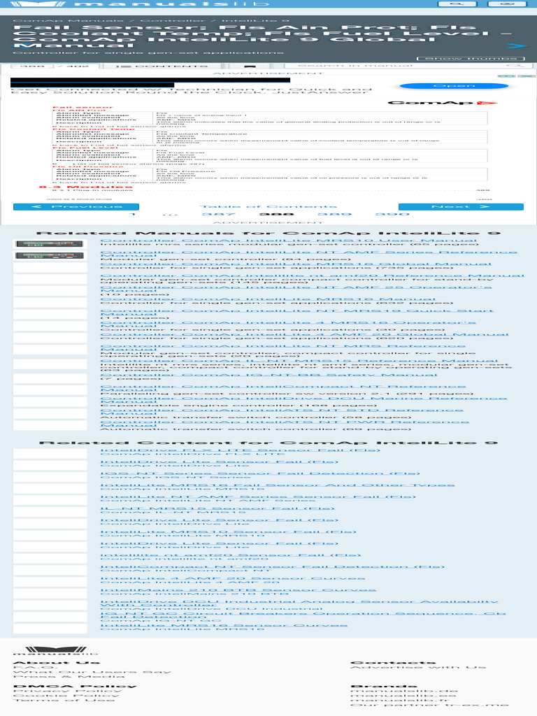 FLS Oil Pressure Alarm Overview | PDF
