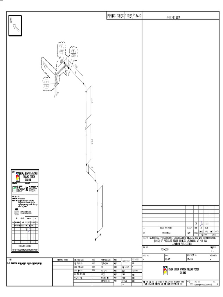 SDD Kafs Pepi Ppi Iso DWG 0005 Npsi (D) A (103 A) | PDF