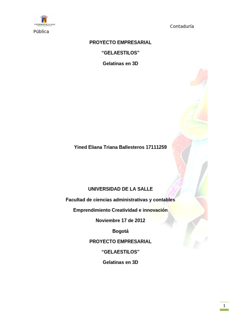 Preyecto Con Ultimas Correciones | PDF | Business | Marketing Preyecto Con Ultimas Correciones | PDF | Business | Marketing