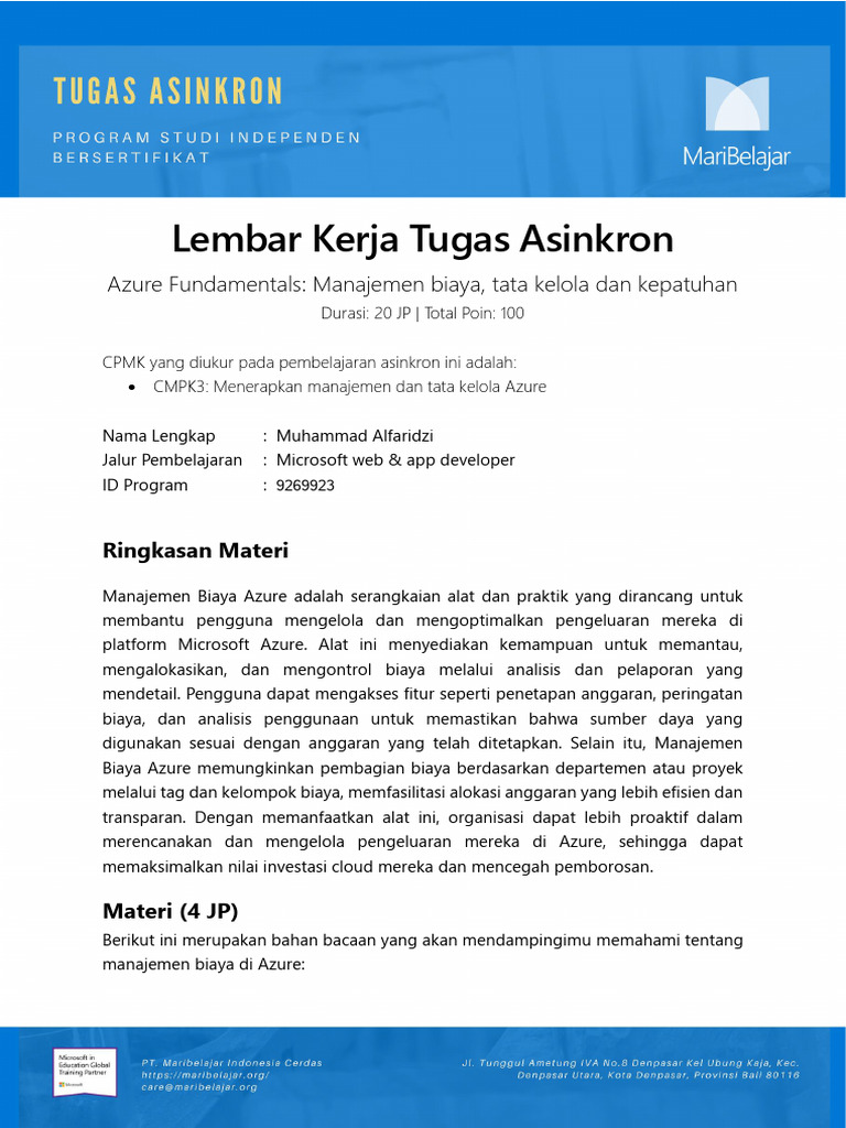 Muhammad Alfaridzi - Tugas4 | PDF