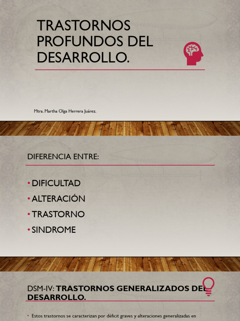 Trastornos Profundos Del Desarrollo PDF | PDF | Trastornos profundos del desarrollo | Espectro ...