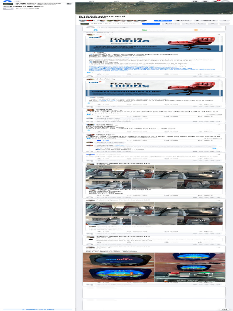 B1900 Pilots and Engineers Facebook | PDF | Aircraft | Transport