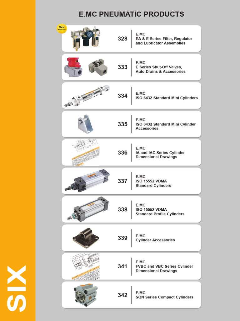 6 EMC Pneumatic Products-Priced | PDF | Valve | Filtration