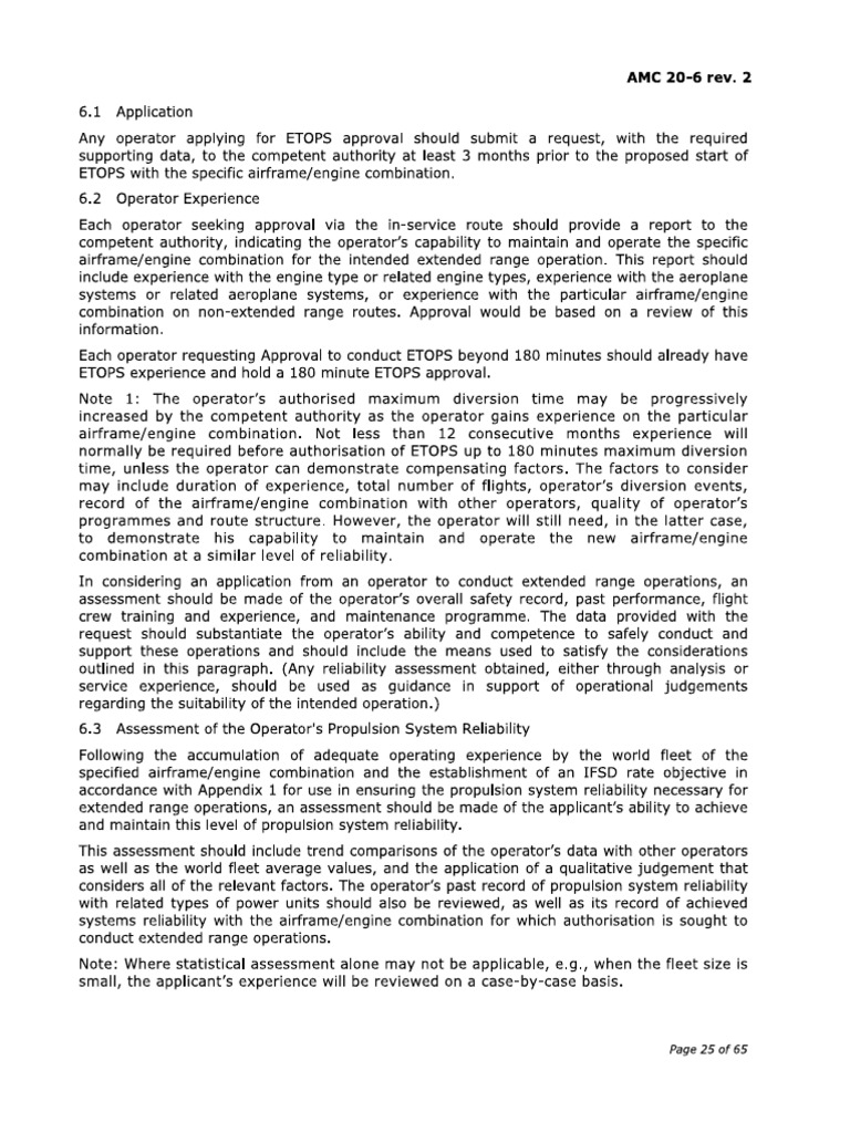 180 Experience Requirements | PDF