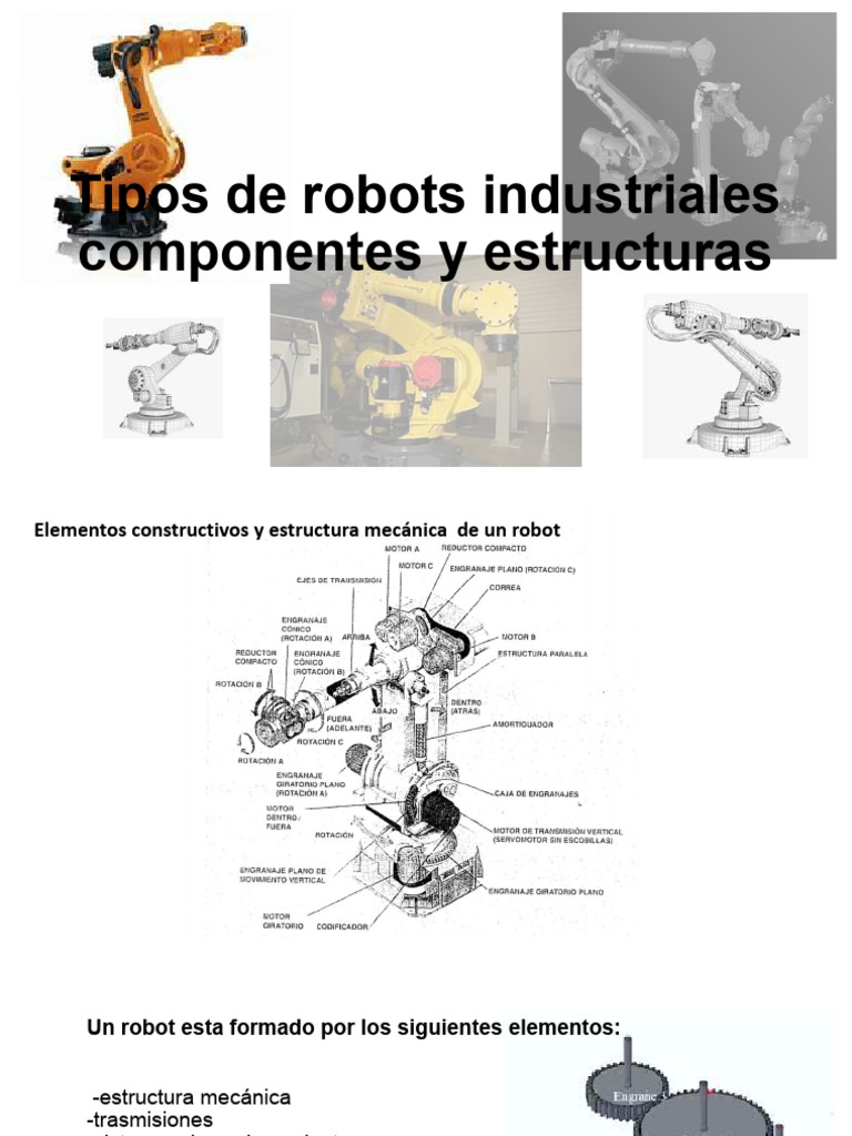 Tipos de Robots Industriales Componentes y Estructuras | PDF | Robot ...