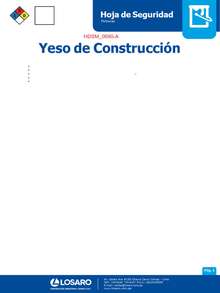 Hoja - de - Datos - de - Seguridad - Del - Material - HDSM - 2023 ...