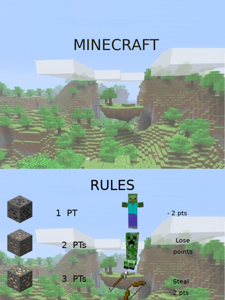 Minecraft Game 148591 | PDF | Language Arts & Discipline | Art