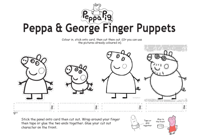 Peppa Finger Puppet | PDF