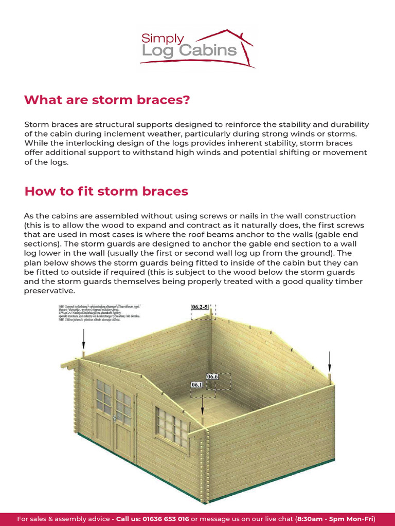 Storm Braces | PDF | Home & Garden