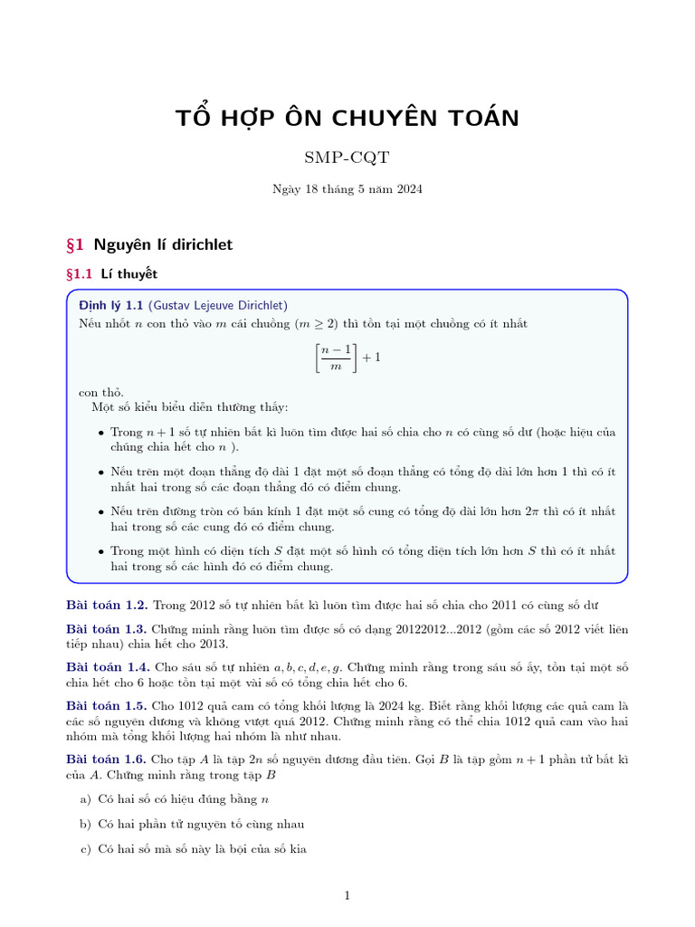 T H P Ôn Chuyên Căn B N | PDF