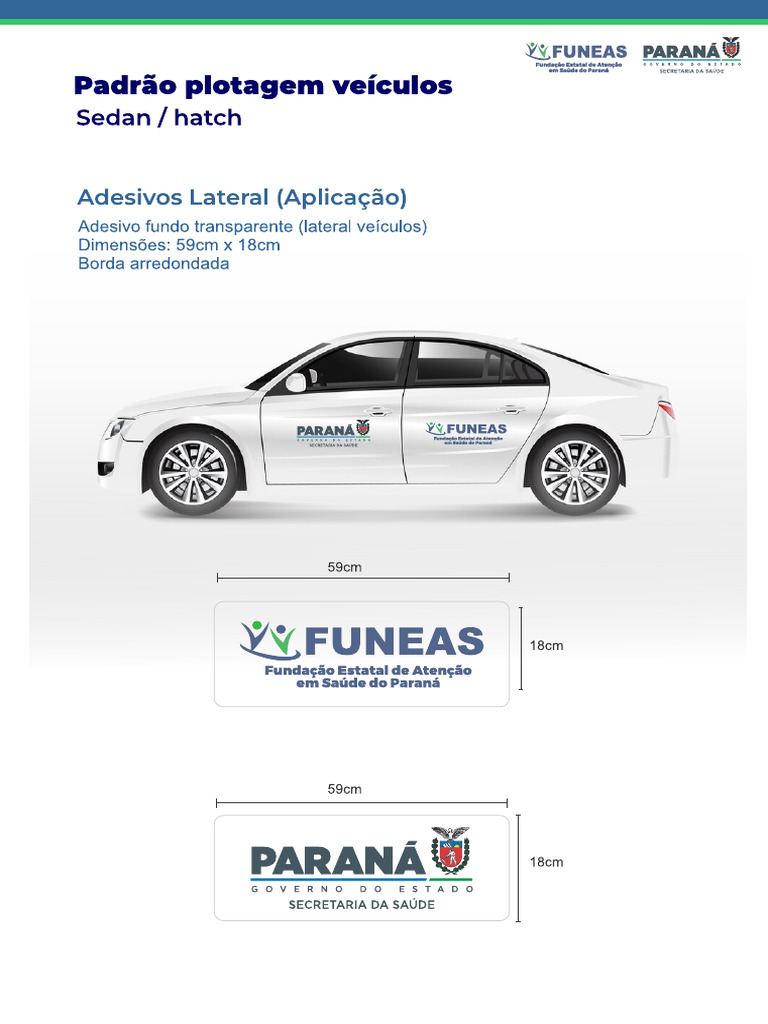 Frota - Plotagem Sedan - Hatch - SUV | PDF