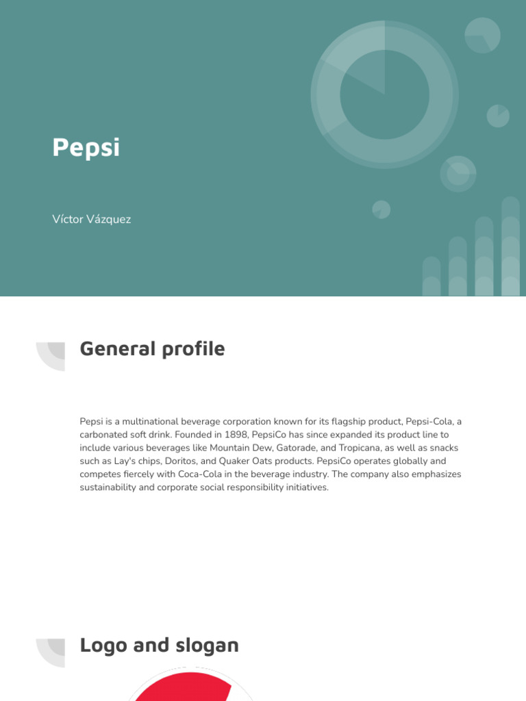 Pepsi | PDF | Pepsi Co | Pepsi