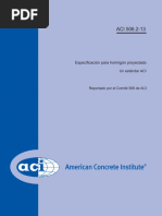 Aci 117 Especificacion Tolerancia Concretos | PDF