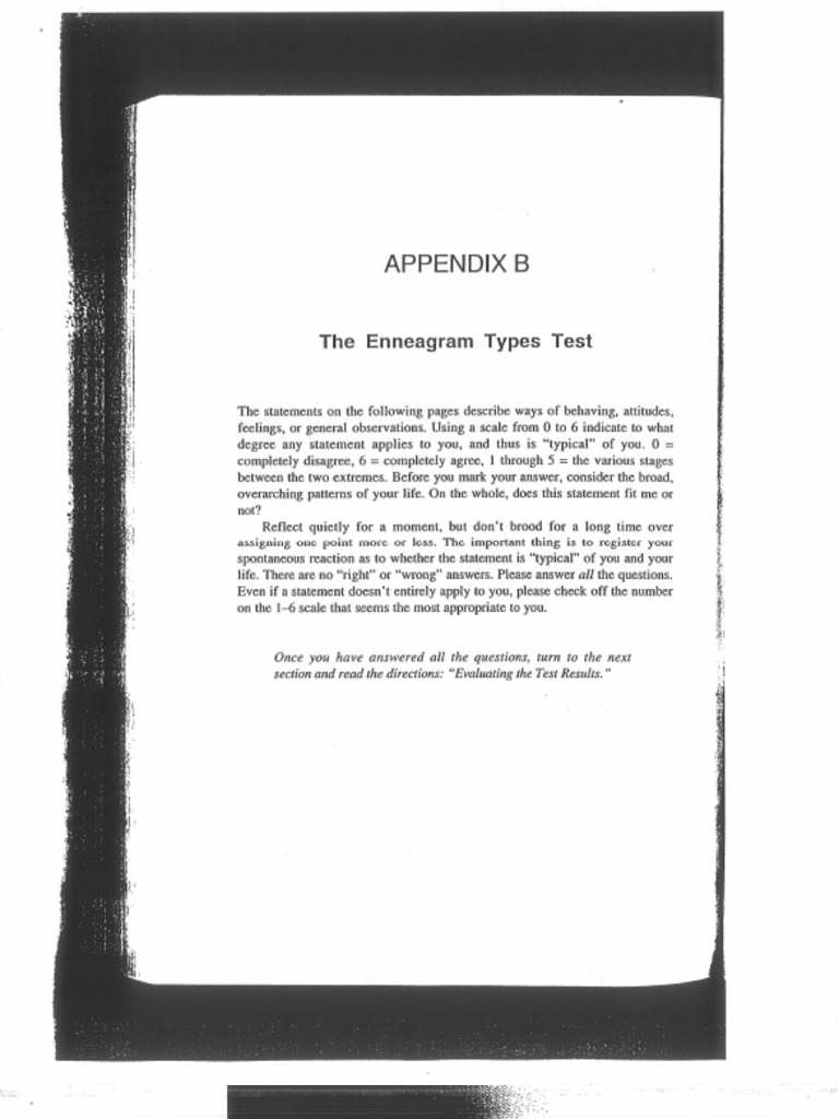 Enneagram Test | PDF | Enneagram Of Personality | Experience Enneagram Test | PDF | Enneagram Of Personality | Experience