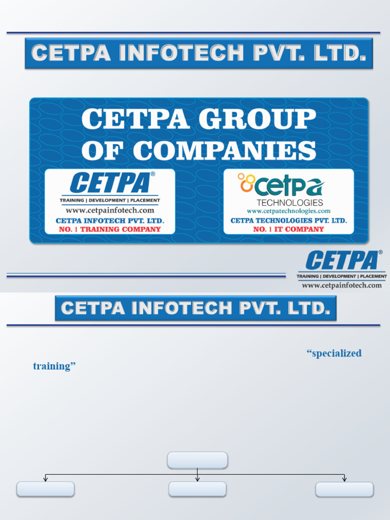 CETPA Company Profile | PDF