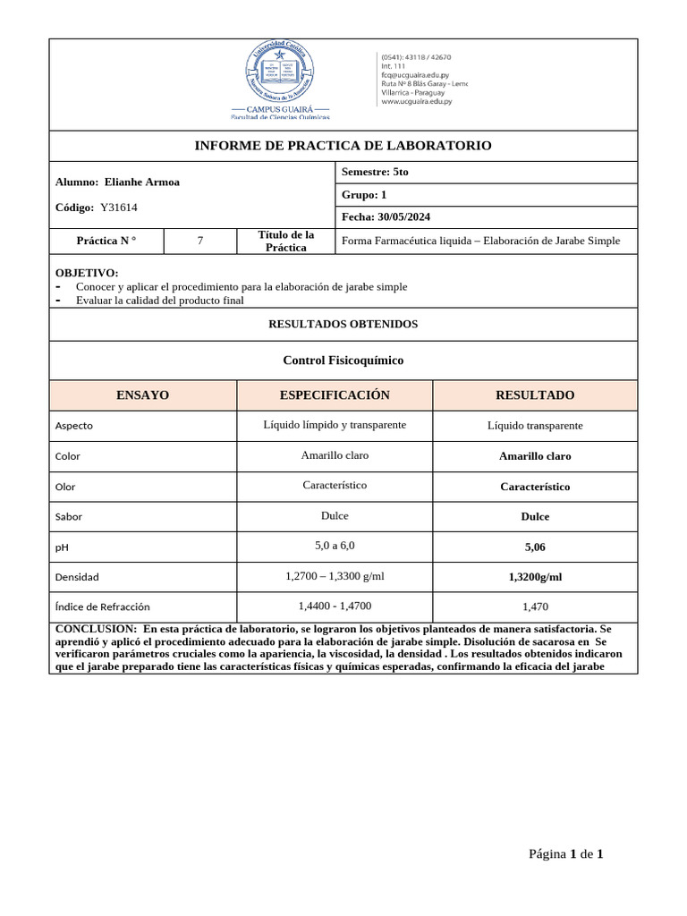 Informe Practica 7 | PDF