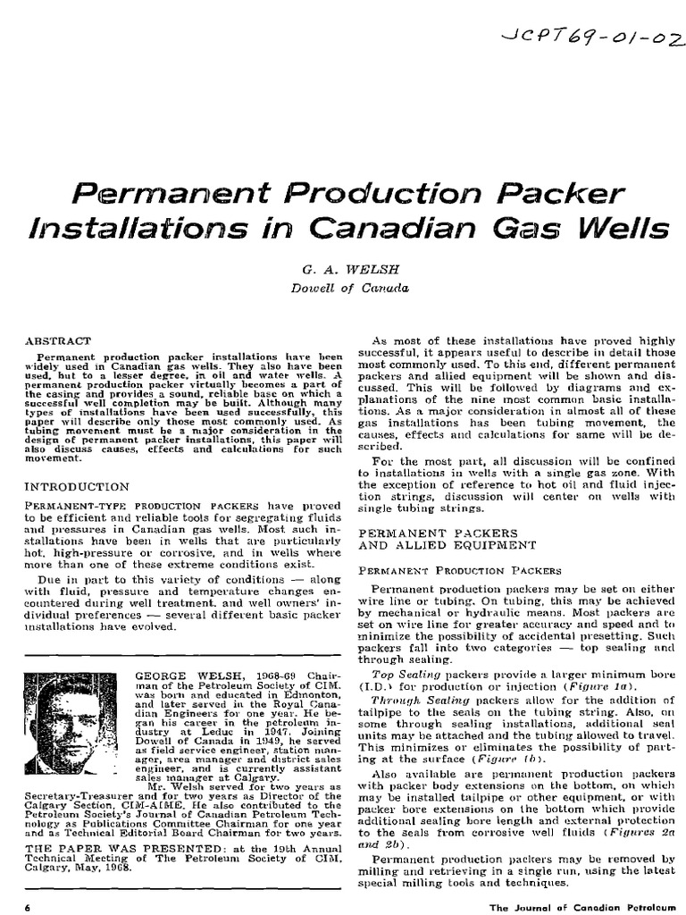 Permanent Packer-Output | PDF | Applied And Interdisciplinary Physics ...