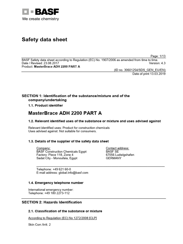 38 1306208037 GlassWool-MSDS | PDF | Chemistry | Occupational Safety ...