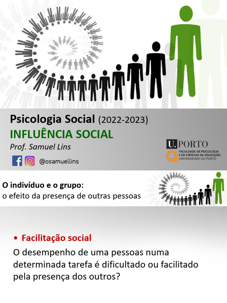 Efeitos da Influência Social na Psicologia | PDF | Conformidade ...