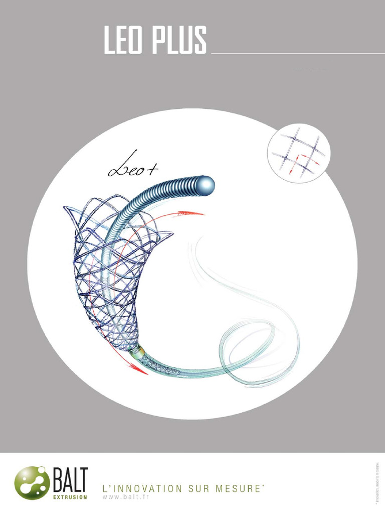 Stent LEO PLUS: Innovación en Aneurismas | PDF | Tecnología