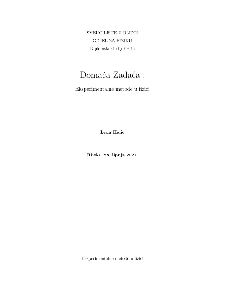 Statistika Zadaca | PDF