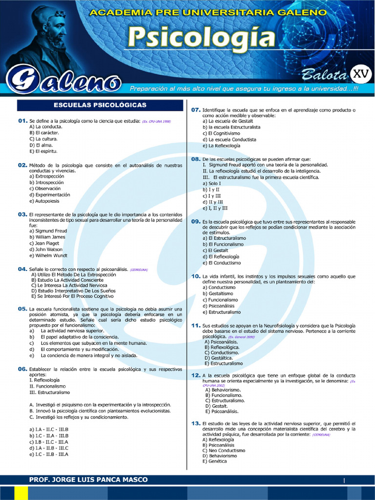 Psicolog Escuelas 2024enviar | PDF