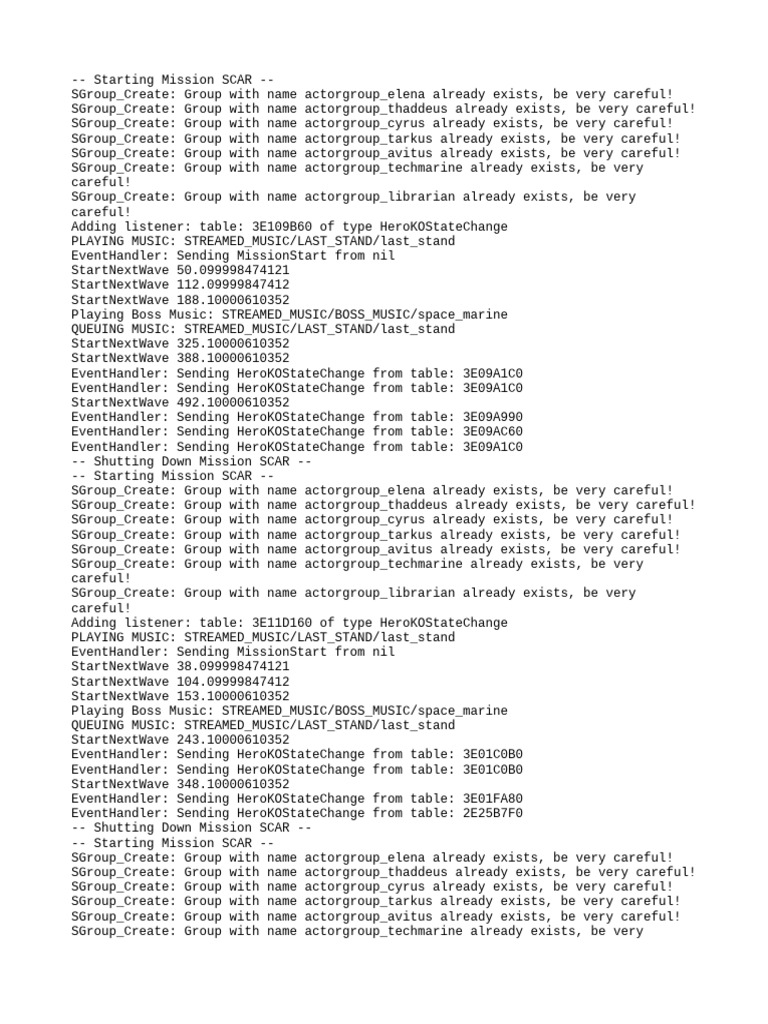 SCAR Trace | PDF | Computers