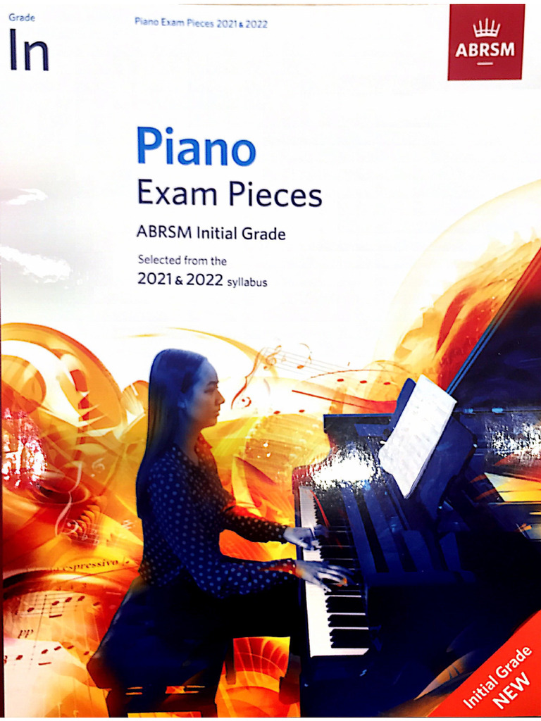 Piano Exam Pieces Abrsm Initial Grade 2021-2022 | PDF