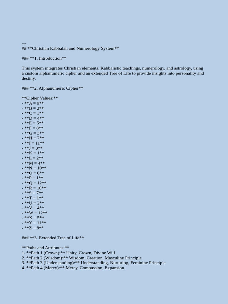 Christian Kabbalah (Cabala) | PDF | Planets In Astrology | Astrological ...