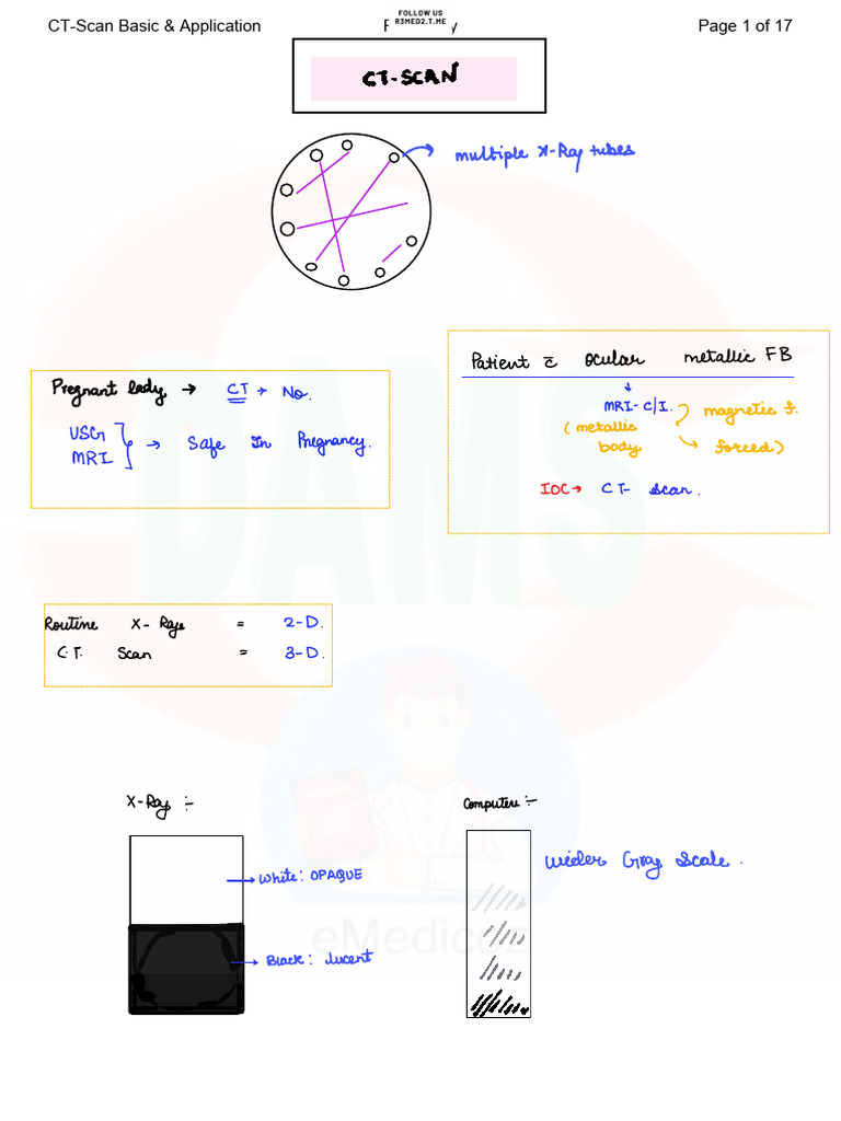 Radiology 3C DAMS | PDF | Ct Scan | Radiology