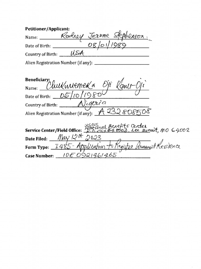 USCIS Info Sheet | PDF